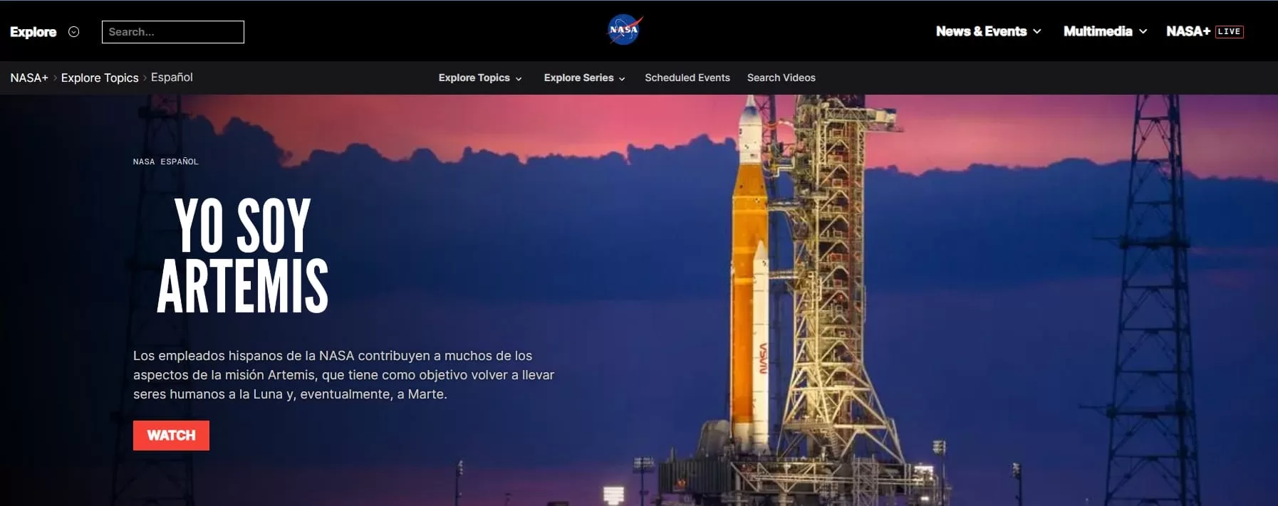 Explora el universo con NASA Plus, la plataforma de streaming gratis ...