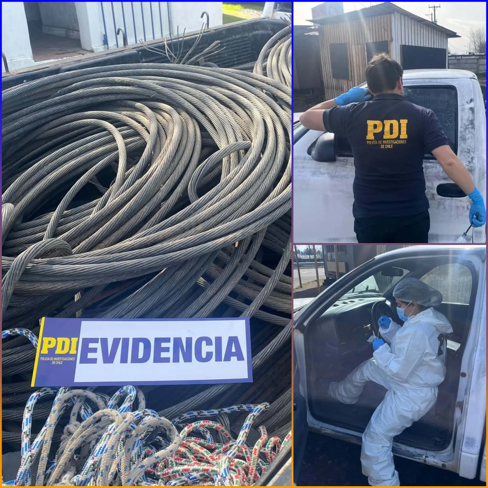 Investigación conjunta permite incautar más de 22 toneladas de cobre ...